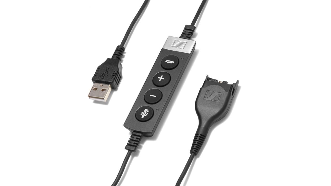 EPOS - Serie IMPACT 600 - Binaural sobre la oreja / Desconexión fácil y ...